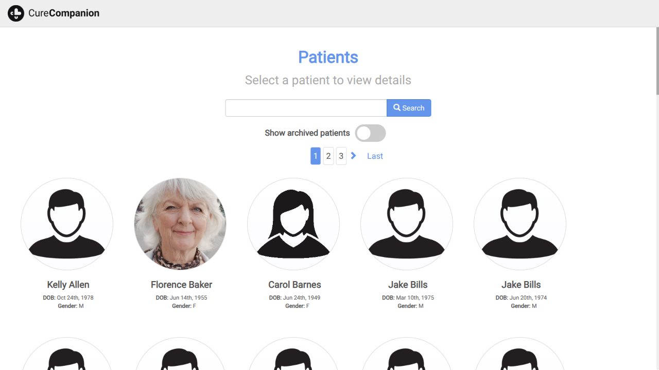 Searching for Patients – CureCompanion